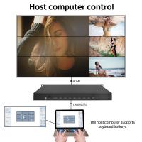 China 2x2 3x3 2x3 video wall lcd led 9 channels splitter 4k Video wall controller for sale