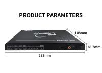 China Bitvisus 4K60 HDMI Multi Viewer 4x1 Screen Splitter with Remote Control 3840x2160 for sale