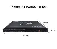 China Bitvisus 4K60 HDMI Multi Viewer Audio Video Screen Splitter With Remote Control for sale
