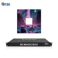 China 4K60 Video Wall Controller with 64GB Memory and 10-Layer Overlay for Multi-Screen Display for sale