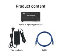 China 4K60 Video Wall Controller with 64GB Memory and 10-Layer Overlay for Multi-Screen Display for sale