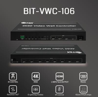 China Streamline Video Wall Management System with 1x IR Remote Control and RS232 Control Methods for sale