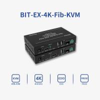 China 4K30 HDMI Fiber Optic Extender 10KM Zero Latency Fibre Extender Command and Control Center KVM Over Fiber Extender for sale