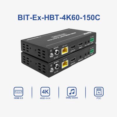 China HDCP 2.2 / HDCP 1.4 HDMI Fiber Extender 150m Extend Audio Video Signals for sale