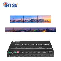 China 4K 3x3 4x2 Video Wall Controller with DP1.2 Input and CEC & Web Control for Multi-screen Display for sale