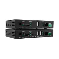 China Extender Device Type HDMI Fiber Extender with 6Gbps Switching Capacity and Lightweight 150g Design for sale