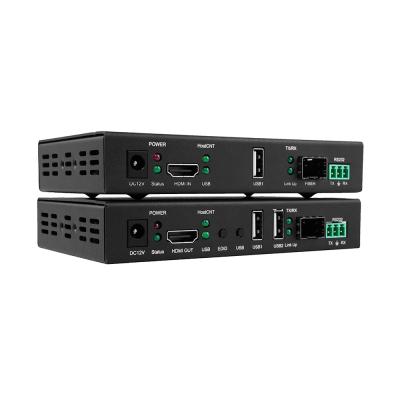 China 6Gbps Switching Capacity Fiber Optic HDMI Extender in Aluminum Shell Casing The Perfect Solution for Video Transmission for sale