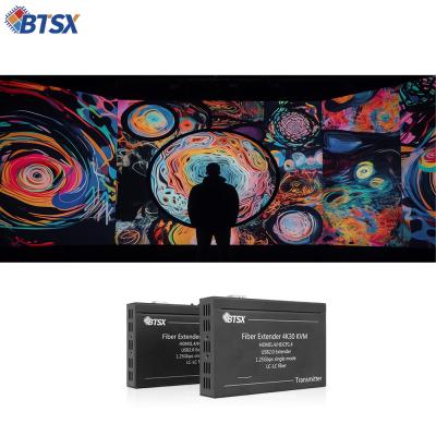 China Zero Delay RS232 KVM EDID HDMI Fiber Optic Extender 20Km BIT-Ex-Fib-IP-4K-KVM for sale