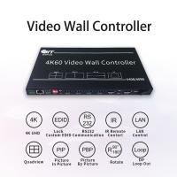China BIT-VWC-406R 4K60Hz Video Wall Controller with 4 Inputs 6 HDMI Outputs and Rotating Splicing Processor for sale