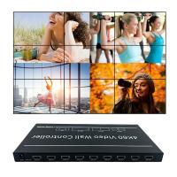 China 4K 4-in 9-out Video Wall Controller with DP 1.2 Input Simultaneously Showing 6 Different Screens for sale