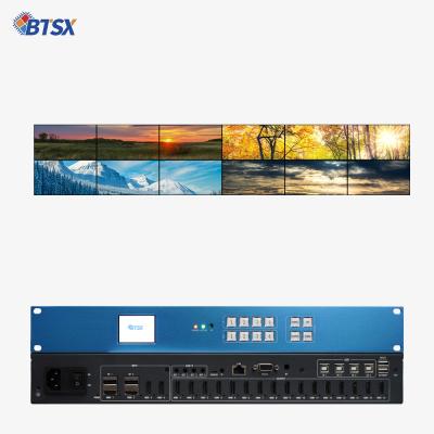 China 4K60 Video Processor – 4 Inputs, 16 Outputs for Multi-Screen DisplayProfessional 4K Video Wall Processor – Seamless Switching & Splicing16-Channel HDMI Video Processor – Ideal for Command & Contro for sale