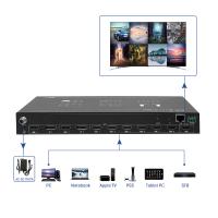 China 3.5mm Audio Separation LargeDisplayController 3840×2160P60 Input Resolutions for Professional Audio Input for sale