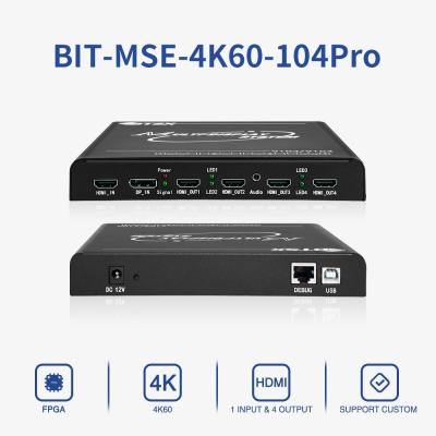 China Bitvisus 1X4 & 1X3 4K Multi-Screen Splicing Device EDID Programmable Video Processor BIT-MSE-4K60-104PRO for sale