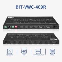 China Bitvisus 3X3 2X3 4K Seamless 4 Source PIP POP HDMI TV Meeting Conference Room Video Wall Processor Controller BIT- VWC-409R for sale