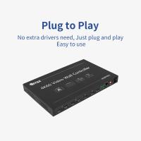 China Bitvisus 1U RACK PIP Seamless Switching HDMI Switcher Matrix 3x3 3x4 3x5 3x6 4K60 LCD LED TV Video Wall Controller Processor for sale