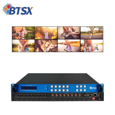 China 8 Input Ports Video Wall Controller Equipped with HDMI Matrix and 8 Output Ports for sale