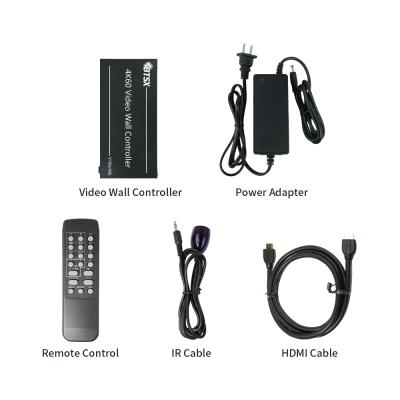 China Ultra High Definition 1in6out Video Processor for 9-Screen Splicing Configurations for sale