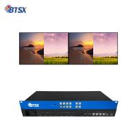 China 4 in 3 Out Black Multi-Viewer Screen Switch Adapter Bitvisus 4x3 4K60 HDMI Conference Monitoring Solution for Meetings for sale