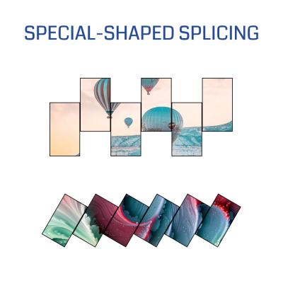 China Special-shaped HDMI Video Wall Splitter , 8K Multi Screen Splicing Processor Edge Effects And Material Overlay for sale