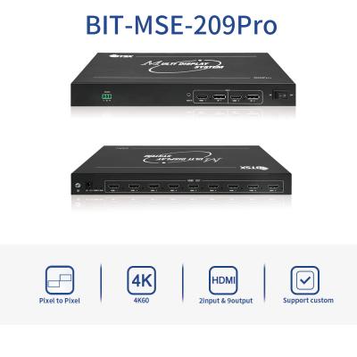 China Multi Tv Display Controller Video Wall Controller With 9-way HDMI 1.3 Output Port For 4k Product for sale