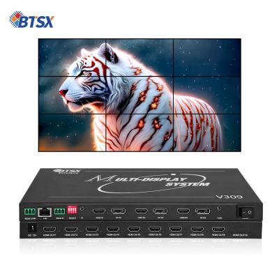 China Bitvisus 8K Professional Video Wall Processor - 9 Outputs, Synchronized High-Definition Video Output BIT-MSE-8K-309HD for sale