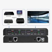 China 8K60 Multi-Screen Expander 8K Input 1X4 2X4 4K60 Multi-Desktop Operation Pavilion Exhibition 4 Outptput HDMI Interfaface for sale