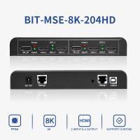 China 8K60 Multi-Screen Expander 8K Input 1X4 2X4 4K60 Multi-Desktop Operation Pavilion Exhibition 4 Outptput HDMI Interfaface for sale