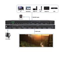 China 4K60 UHD Video Wall Controller with 40nm Process FPGA Chip for Zero Distortion Processing and Flexible Display Configurations for sale