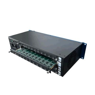 China Max Input Resolution 7680×4320 60Hz Multi Screen Video Wall Processor Featuring Web based GUI Control Interface for Video Display Solutions for sale