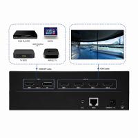 China 4K60 Video Wall Controller with Industrial-Grade Design and 1x4 HDMI Output for Multi-Screen Expansion for sale