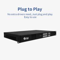 China 4K60 Video Wall Controller with Seamless Splicing and 4 Inputs 4 Outputs HDMI Video Wall Processor for sale