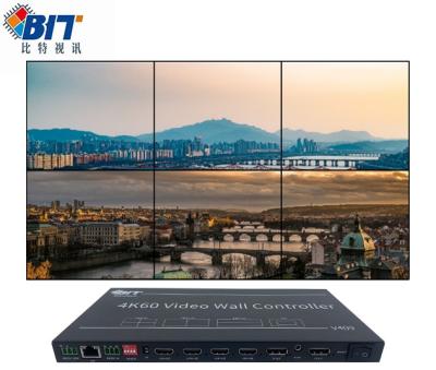 China Ultra HD Rotating Splicing Processor Video Wall Controller with 3840 x 2160 @ 30hz Resolution 9 HDMI Outputs and Infrared Remote Control for sale