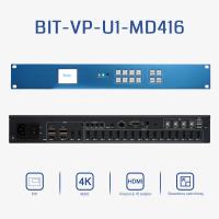 China 16-way 1920X1080P60 Output Video Wall Controller with 4 HDMI DP Input and Seamless Switching for sale