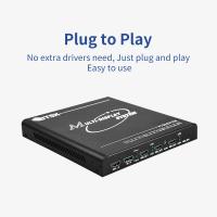 China 4K60 Plug and Play 1 in 3 Out Video Wall Controller Multi-Screen Expander for Ultra HD Displays for sale