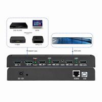 China 4K60 Multi-Screen Expander FPGA Video Wall Controller with Seamless Loop-Out and 1 in 4 Out for Digital Signage for sale