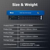 China 4K60 Video Wall Controller with 9 HDMI Outputs for Seamless Switching Multi-Screen Display for sale