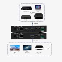 China Dual-Mode 4K60 HDMI Extender with 70m Transmission and 5-Level Cascading for Multi-Screen Systems for sale