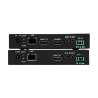 China Dual-Mode 4K60 HDMI Extender with 70m Transmission and 5-Level Cascading for Multi-Screen Systems for sale