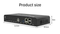 China 4K60 Video Wall Processor with PIP Roaming and RS232 Control for Multi-Screen Display for sale
