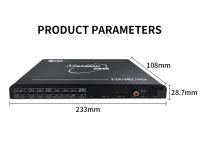 China Professional 4K60 Video Wall Controller with Seamless Switching and RS232 Remote Control for Multi-Screen Displays for sale