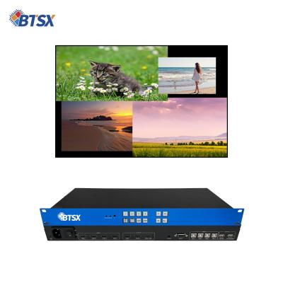 China 4K60 Resolution Multi-Viewer Processor with 4 HDMI Inputs for Multi-Window Display in Classrooms and Training Rooms for sale