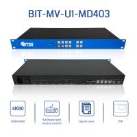 China 4K60 Resolution Multi-Viewer Processor with 4 HDMI Inputs for Multi-Window Display in Classrooms and Training Rooms for sale