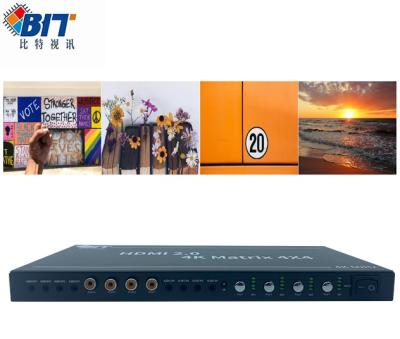 China 4K60 HDMI Matrix Switcher with 7.1CH HD Audio and Lossless Switching for Broadcast TV and Conference Halls for sale
