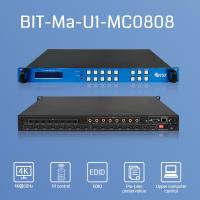 China 8x8 HDMI 2.0 Matrix Switcher with 4K 1080P Independent Scaling and Zero Signal Loss for Professional Video Wall Control for sale