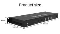 China 8K60 Decoding Video Wall Controller with 6-Screen Splicing and 10-Layer Overlay for Dynamic Displays for sale