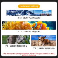 China 8K60 Video Wall Processor with 4-way 4K60 Input and 36-way HDMI Output for Multi-Screen Display for sale