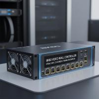 China 8K60 Video Wall Controller with FPGA Chip for 15-Screen Splicing and Seamless Multi-Screen Display for sale