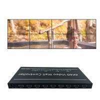 China 4K/8K HDMI Video Wall Controller with FPGA Chip Processing for 1×3, 2×3, and 3×3 Multi-Screen Configurations for sale