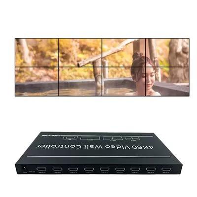 China 4K/8K HDMI Video Wall Controller with FPGA Chip Processing for 1×3, 2×3, and 3×3 Multi-Screen Configurations for sale