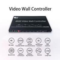 China 4K/8K HDMI Video Wall Controller with FPGA Chip Processing for 1×3, 2×3, and 3×3 Multi-Screen Configurations for sale